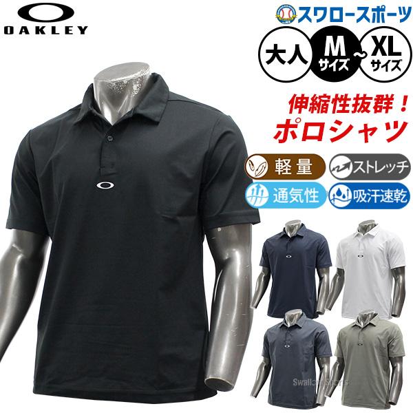 ●商品名：野球 オークリー ウェア ウエア ポロシャツ メンズ 半袖 レディース ユニセックス 大人用 一般用 FOA408801 OAKLEY 野球用品スワロースポーツ●サイズ：M、L、XL（US/EU SIZE)●カラー：(020)MI...
