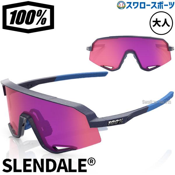 【発売日：2020年05月20日】●商品名：野球 100% ワンハンドレッド サングラス アイウェア SLENDALE 少年野球 スペアレンズなし アクセサリー スポーツ 一般用 60057-10017 野球用品スワロースポーツ●フレームカ...