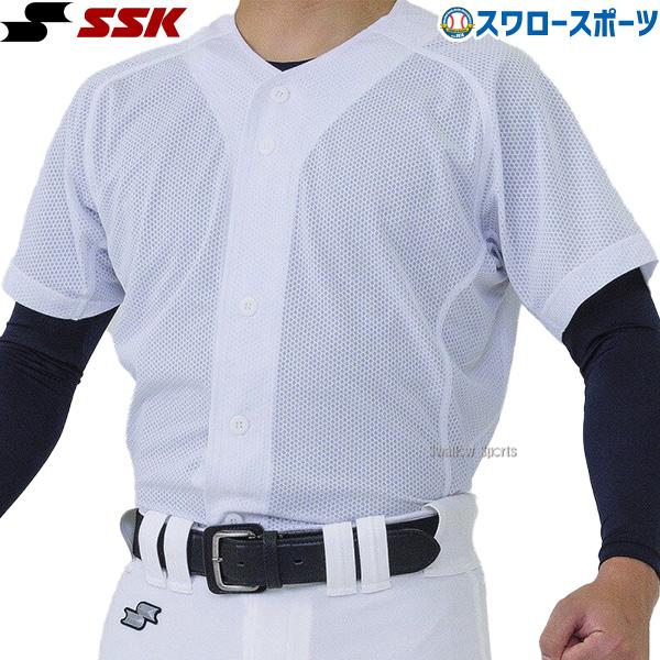 ●商品名：野球 SSK エスエスケイ ウェア ウエア ユニフォームシャツ メッシュ 練習着 PUS006M 野球用品 スワロースポーツ●カラー：ホワイト●サイズ：S、M、L、O、XO、XO2●素材：ポリエステル100%●ベトナム製軽量で動き...