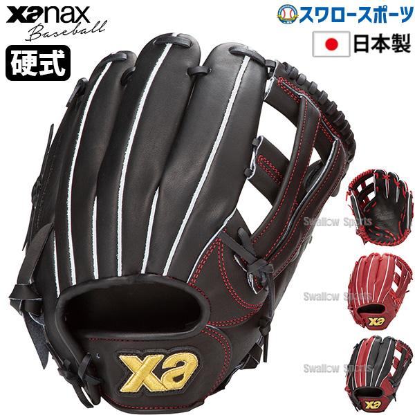 ●商品名：野球 ザナックス 硬式グラブ グローブ 硬式グローブ  一般用 オールラウンド用 右投 左投 WB1型 サイズ10 Xana Power ザナパワーシリーズ BHG25WB1P Xanax 野球用品 スワロースポーツ●硬式用グラブ...
