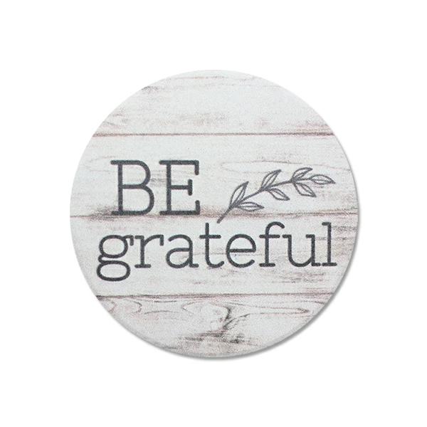 【発売日：2025年10月29日】吸水性抜群の特殊なセラミック製コースターの登場です☆水滴を吸い取ってくれるので車のドリンクホルダーがいつでもクリーン！Handcrafted IN THE USA直径：7.0cm