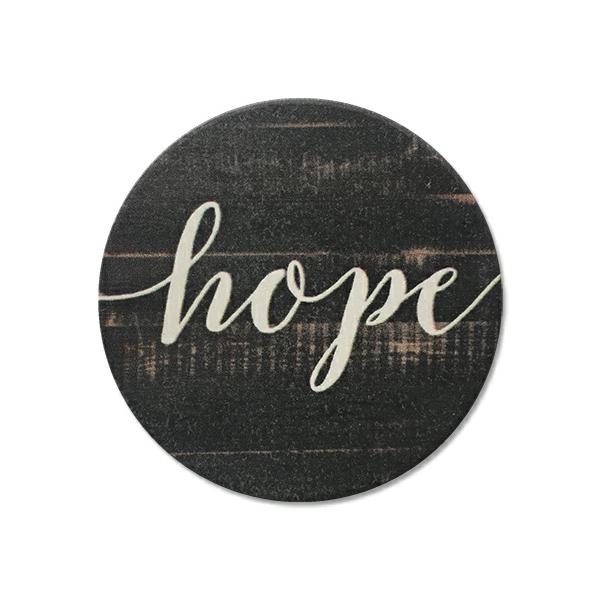 【発売日：2025年10月29日】吸水性抜群の特殊なセラミック製コースターの登場です☆水滴を吸い取ってくれるので車のドリンクホルダーがいつでもクリーン！Handcrafted IN THE USA直径：7.0cm