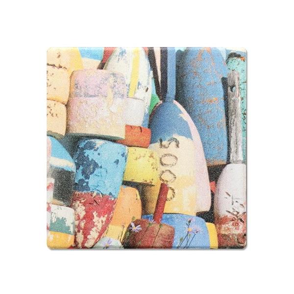 【発売日：2025年10月29日】水滴が気にならない超吸水性のセラミック コースター！ギフトにも最適です！Handcrafted IN THE USA10 x 10cm