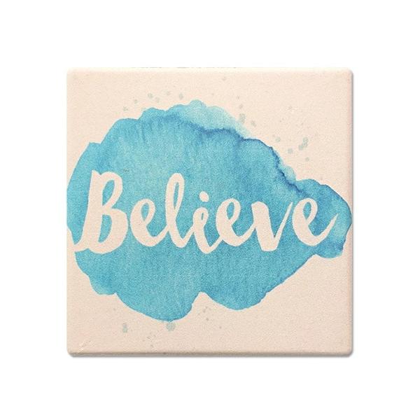 【発売日：2025年10月29日】水滴が気にならない超吸水性のセラミック コースター！ギフトにも最適です！Handcrafted IN THE USA10 x 10cm