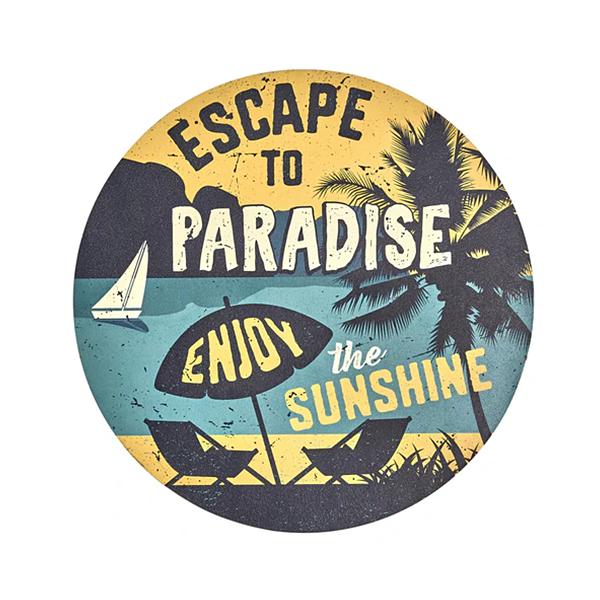 【発売日：2025年08月04日】サイズ：直径 51.0cm材質：ウッド古き良きアメリカの懐かしさと憧れを感じさせる'50sやアメリカンダイナー、本格派マンケーブ（男の隠れ家）、西海岸風カリフォルニ スタイルなどのインテリアなどにおススメ！