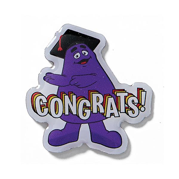 【発売日：2025年07月18日】マクドナルド オリジナル ピンバッジです。サイズ：高さ 2.6cm　幅 2.4cmメタル