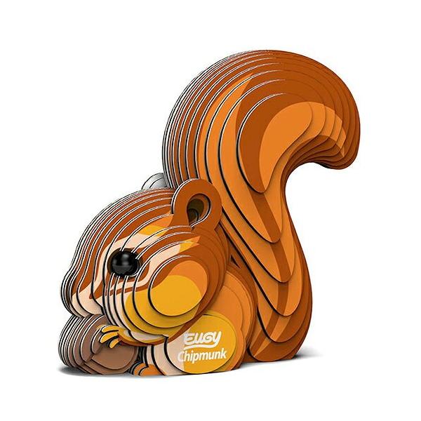 サイズ：高さ 6.7cm 幅 3.5cm素材：段ボール製付属：接着剤対象年齢：6歳以上お子様でも簡単に作れる3D（立体）パズル愛嬌あるアニマル達が心を癒してくれます！