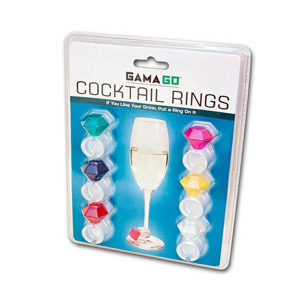 サイズ：4.0cm x 2.8cm材質：プラスチック製リング（指輪）のデザインをしたグラスマーカー6色セット！パーティーなどで「自分の飲み物はどれ？」ってことよくありませんか？そんな問題を簡単に解決してくれるのがこちらのグラスマーカー ” ...