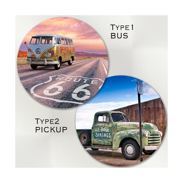 【発売日：2024年04月08日】RT66 シリーズ　アメリカを象徴するハイウェイ、別名＜Mother Road＞ダイナーやレストランなどで、アメリカ好きが泣いて喜ぶデザイン！＜ラバー コースター＞は、日常使いを想定して設計された吸水性のあ...