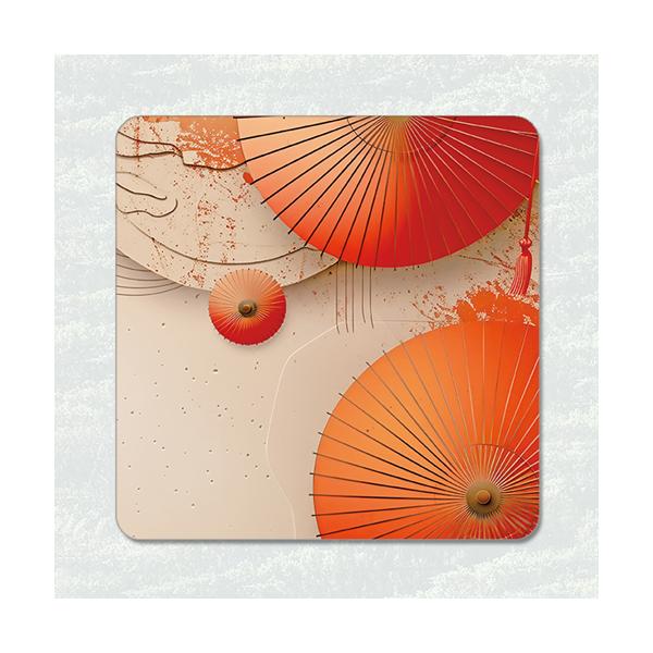 「和」のシリーズ酒の席に静かに映える、日本らしい一枚です。海外の方へのギフトや、和の空間にもよく馴染みます。＜ラバー コースター＞は、日常使いを想定して設計された吸水性のあるコースターです。水洗いが可能で、結露や飲みこぼしによる汚れも洗剤を...