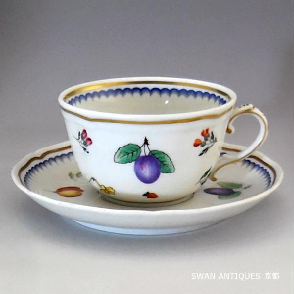 リチャードジノリ（Richard Ginori） イタリアンフルーツ ティーカップ＆ソーサーリチャードジノリ窯は、カルロ・ジノリ侯爵が1735年、フィレンツェに近いドッチァに創設しました。その後、国内の陶磁器会社と合併しイタリア最大の陶磁器...