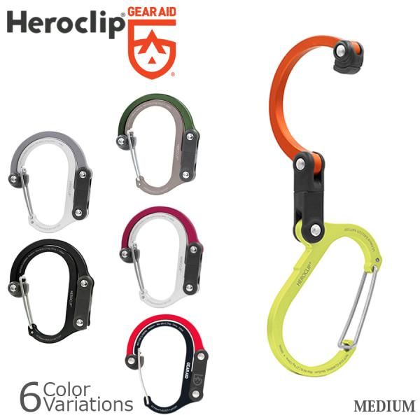 あらゆるシーンで活躍する変幻自在のカラビナ型フック。外出先や自宅で小物類を吊るすのに便利です。耐荷重（静止荷重）は最大27kg！材質は航空機グレードのアルミニウム製で耐久性も抜群です。約79×94mm商品管理番号:hrc1405332カラー...