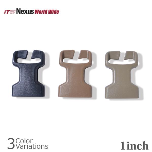 1インチウェビング用ファステックスの受け側パーツ。スプリット使用ですので簡単に取り付けが可能。リペアパーツとしてどうぞ。商品管理番号:itw1905465カラー:BLACK(ブラック)/CB(コヨーテブラウン)/TAN499(タン499)サ...