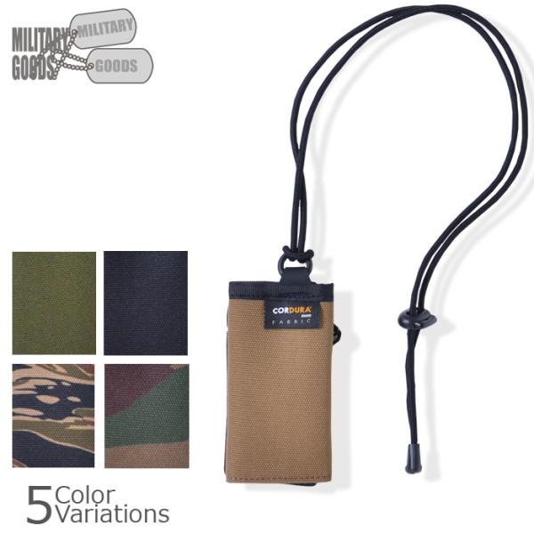 丈夫なコーデュラナイロンを使用したコインケース。お札、小銭、クレジットカードなどをコンパクトに携帯できます。ネックストラップ付。商品管理番号:milg1906094カラー:BLACK(ブラック)/COYOTE(コヨーテ)/OD(オリーブドラ...