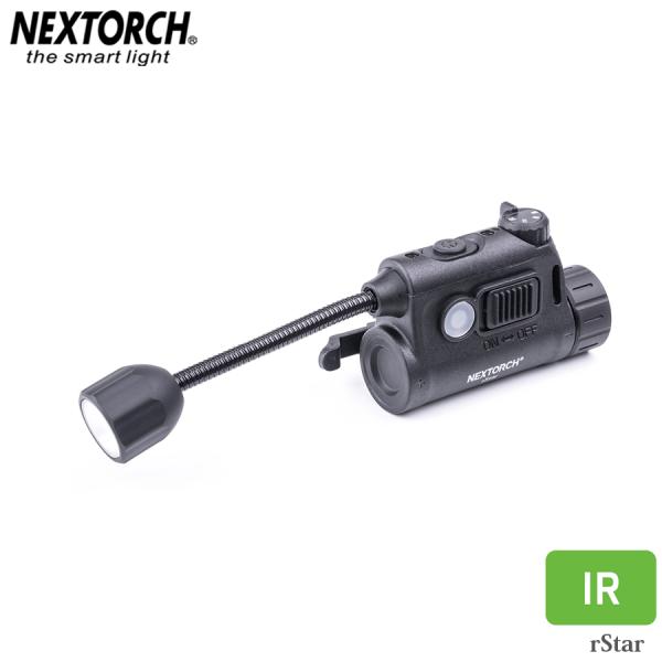 NEXTORCH rStarは、フィールドでの視認性と識別性を高めるために設計された、先進的な多光源タクティカルヘルメットライトです。白、赤、緑、赤外光を含む4色のメイン光源を搭載し、80ルーメンの白色LEDモードで最大10メートルまで投射...