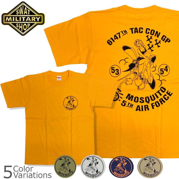 当時アメリカ陸軍航空隊では、兵士自ら機体やフライトジャケットに様々なアートを描いていました。軍の文化となった数々の芸術作はノーズアートと呼ばれ、その中でも特に代表的な絵画がピンナップガールです。コミカルなキャラクターで人気のモスキート部隊の...