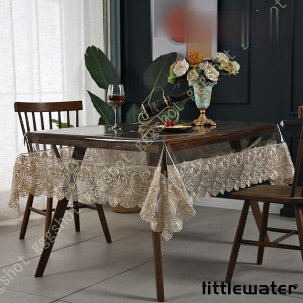 ★テーブルクロス ホテル レストランをインテリアの一つとして、シンプルで明るいお部屋を彩ります。の天板・卓上にも最適！簡単に洗浄。★敷くだけで明るい雰囲気になり、食卓が華やかに！なお客様とのお食事会でも、さっと敷くだけでお洒落なキッチンリビ...