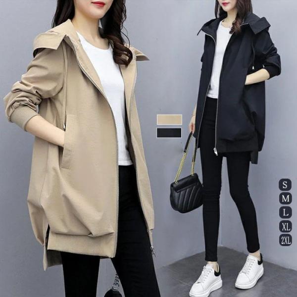 商品の説明 アウターレディース フード付きアウター 秋冬アウター 秋冬コート 無地厚手裏起毛 カジュアル 秋 冬きれいめ 暖かい 着痩せ 体型カバーおしゃれ 大人 可愛い長袖 前開 大きいサイズ 素材：ポリエステル br>注意： 時期...