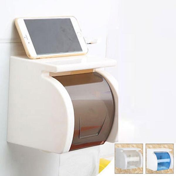 ■品名：トイレットペーパーホルダー■素材：ABS+PC■カラー：全3色 ■サイズ：写真参考■耐荷重：10kgまで検索ワード：トイレットペーパーホルダー おしゃれ トイレ用品 トイレ インテリア 棚付き 北欧 シンプル 省スペース 木製 おし...