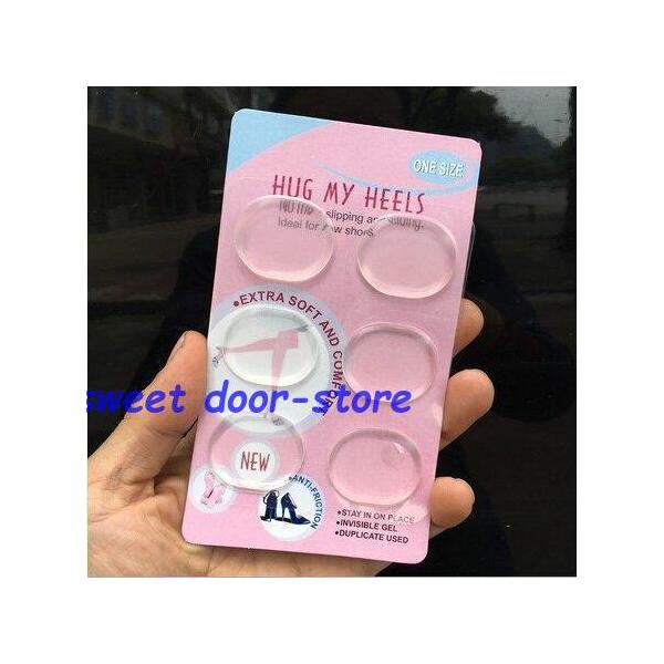 ジェルクッション 6個入りミュールやパンプス等の気になる傷みを暖和！肉厚のジェルパッドがかかとを優しく包み込む！！かかとのブレを抑えるので足首が安定。衝撃を吸収してくれる歩行の負担を軽減します。かかと、足首、ひざ、腰に痛みを感じている方、立...