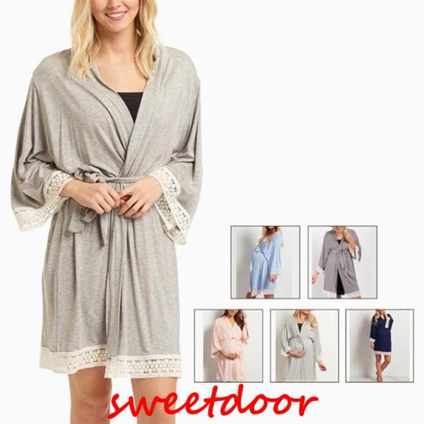 ■品名：妊婦用パジャマ■素材：綿■カラー：全5色■サイズ：S-L■季節：冬キーワード ：マタニティ パジャマ ホームウェア 授乳服 妊婦服 マタニティ パジャマ　ナイティセット 半袖　長袖 長そで 授乳服 妊婦服 マタニティー産前産後ウェア...