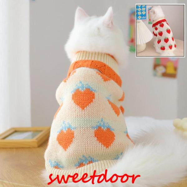 【品名】：犬服【素材】：ニット【カラー】：全2色【サイズ】：XS-2XL検索ワード： ペット用品 犬洋服 犬 犬服 犬用品 ワンチャン ペット用品 大 カワイイ 愛犬 洋服 ペット ドッグウェア ロンパース つなぎ オールインワン カジュア...