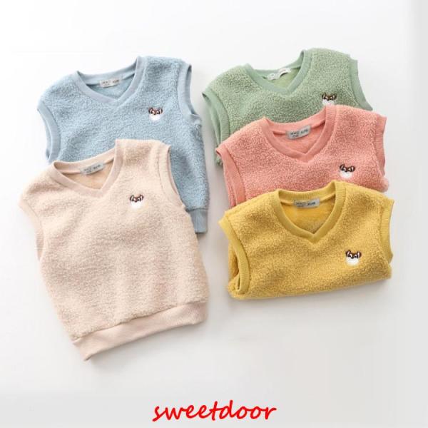 ■ 品名：キッズベスト■ 素材：ポリエステル■ カラー：全5色■ サイズ：90-140■ 季節：春/秋/冬検索ワード：子供服 女の子 男の子　子供コート中綿コート  キッズコート 90 100 110 120 130 140 150 160...
