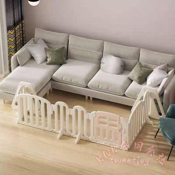 キッズパーテーション ベビーゲート テレビ 360cm 260cm ベビーサークル ワイド ベビーガード 置くだけ 自立式 ドア付き 柵 簡単設置