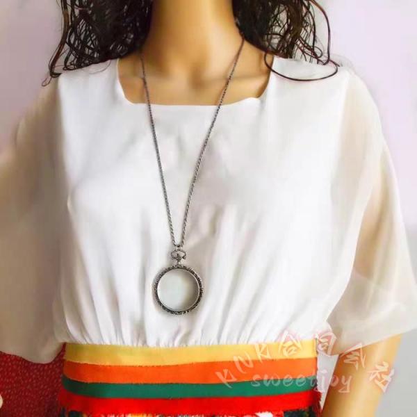 素材：合金、ガラスレンズ;耐摩耗性、軽量、フラワーラインストーン拡大鏡ペンダントネックレス、エレガントで豪華、使いやすく、快適に着用できます。サイズ：10倍;これは人生で非常に実用的な拡大鏡であり、小さな物体をより鮮明に近くで見ることができ...