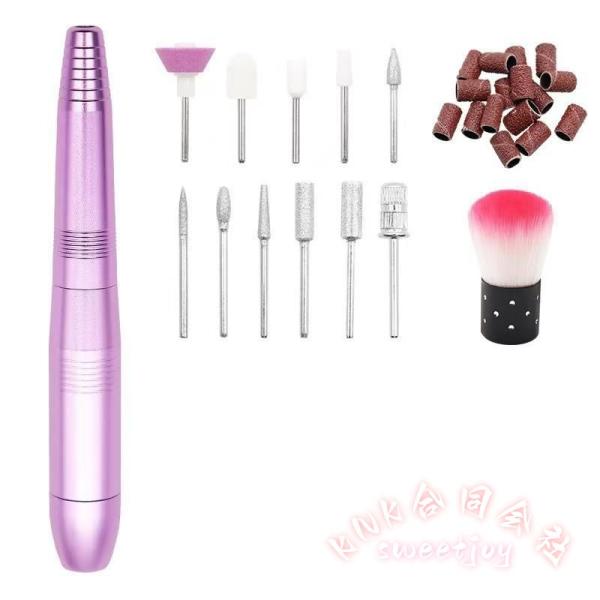 【プロの電動ネイルケアセット】2021年の最新ファッションデザインを採用しており、12 in 1―（6研磨ベルト、5種類のマニキュアドリルが含まれています。）多機能ネイルケアセットなので、ご自宅でも簡単にネイルケアができるので、低コストでま...