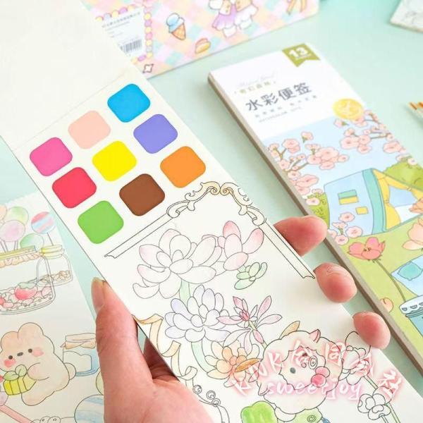 絵の具のいらない水彩塗り絵 8種類セット絵の上に絵の具があるので、水だけあれば、すぐに塗り絵が描けます！画材を用意したり、後片づけをする必要がありません。予備の絵の具もあるので安心です。デザインは8種類あるので、お好きなものを選択してくださ...