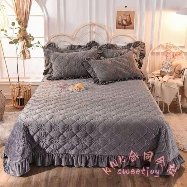 ベッドカバー ベッドスプレッド 北欧 アンティークおしゃれ ダブルフランネル 四季通用 洗濯可能 ベッドカバー/枕カバー2枚材質フランネルそれは光沢があり、柔らかく、そして肌は気持ちいい。 肌触りの良い生地、カラフルで高級感、部屋の雰囲気を...