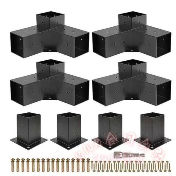 A01: 4方向ブラケットx1+ 支柱ベ-ス x1A02: 4方向ブラケットx2+ 支柱ベ-ス x2A03: 3方向ブラケットx4+ 支柱ベ-ス x4