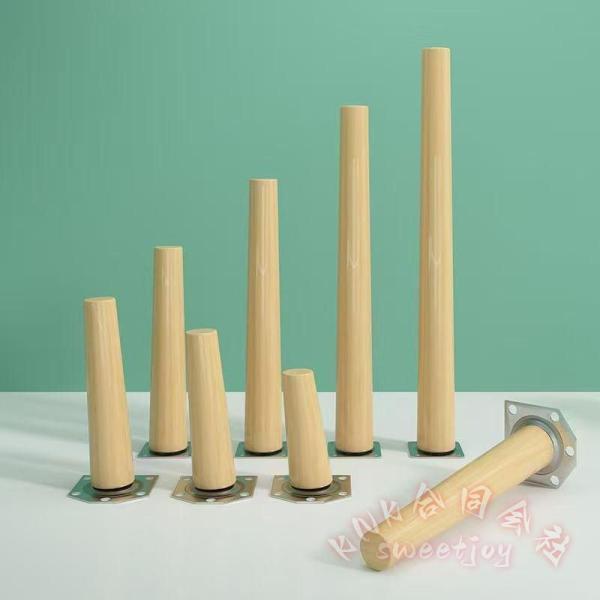 ?高品質の無垢材：この木製家具の脚は、高品質のゴム製の木材でできており、丈夫で耐久性があり、表面は磨かれ、バリがなく、防湿性があり、光沢があり、長年の使用に耐えることができます。?取り付けが簡単：パッケージには4x無垢材のソファ脚と取り付け...