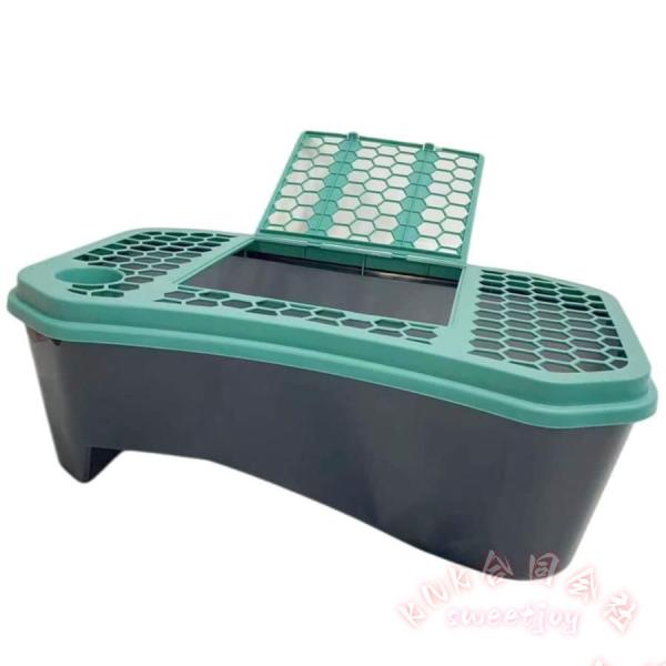 【カメ用水槽 高品質の素材で作られており】ペットをより健康にし、より広い水環境により、ペットとのまったく新しいやり取りが可能になります。【脱出防止フェンス】亀の水槽 高さのあるフェンスでカメさんの脱出を防ぐことができます。本体は軽量で、持ち...