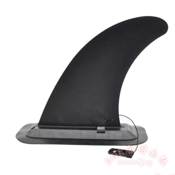 フィンボックスシステムのスライドおよびロック、インフレータブルパドルボード用の取り外し可能なセンターフィン高品質のPVC素材で構成されており、耐久性があり、頑丈です。簡単な保管と輸送に最適フィンにはフィンドックへの取り付け/取り外し用のクリ...