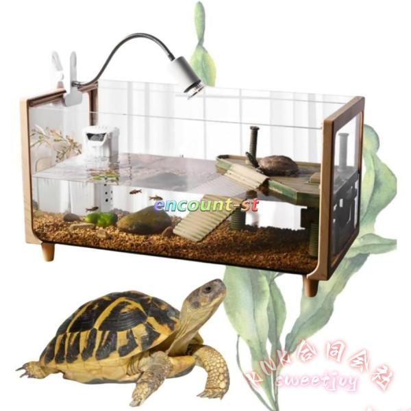 【商品内容】・ベアタンク（水槽本体）・陸場（プラットフォーム）※その他のレイアウト用品は別途ご購入ください何かご不明な点がございましたら、いつでもお問い合わせください。【自然】 水生および陸生のデザインは、半水生のカメや両生類のペットのライ...