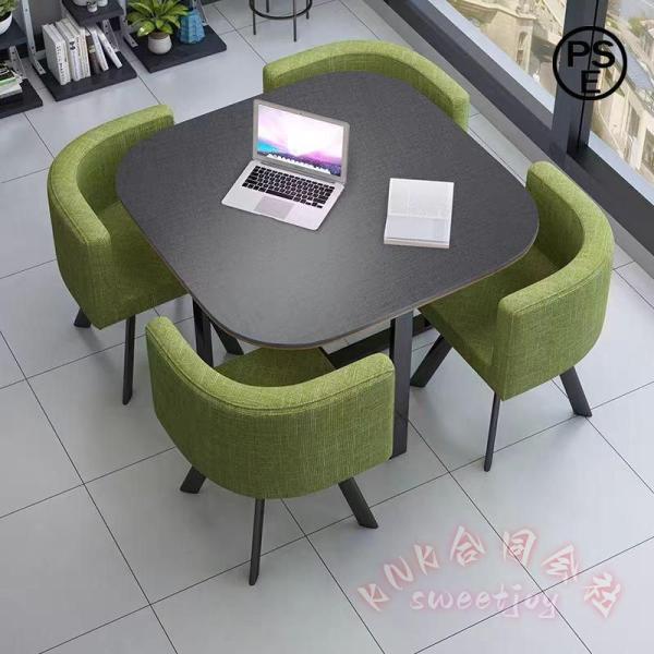 シンプル　北欧スタイル　テーブル＋椅子セット　カフェテーブル　応接室　喫茶店　カフェ　レストラン　オフィスシンプルながらもおしゃれ。流行っているポイントを組み合わせて、シンプルでおしゃれな形でアートな雰囲気を作ります。四本の足タイプ。高温焼...