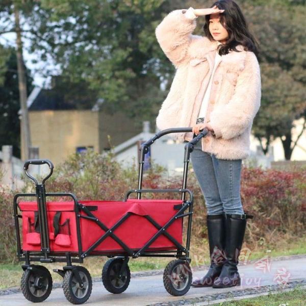 【アウトドアワゴンの仕様】後部展開の長さ：110cm フレーム ：鉄 ；本体生地 -- 600Dポリエステル 100KG耐荷重。ワンタッチ収束式数秒でセットアップできる、組み立ていらず。【ブレーキ付き大車輪】のタイヤはとても丈夫で段差を乗り...