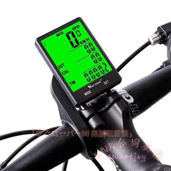 多機能自転車コンピュータデータ記憶機能、速度、平均、大相対、温度、距離、消費カロリーなど22種機能があります。無線ワイヤレス大きいLCDモニター軽量?生活防水二つの車に応用できるサイコン。バックライト&amp;amp;amp;amp;amp...