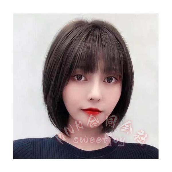 【商品状態】新品未使用【商品内容】100%人毛ウィッグ、専用ネット（無料付き）【サイズ-CM】フリーサイズ  後：30CM【商品特徴】人毛感覚の自然な髪質、軽量、長時間被っても疲れないフルウィッグです。100%人毛を使用しますから、光沢・手...