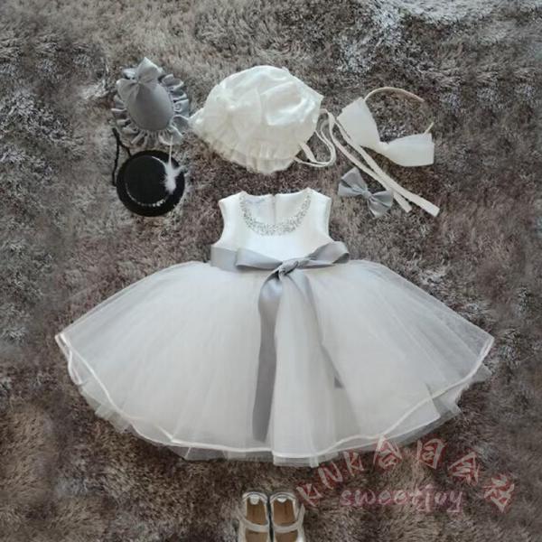 ベビードレス ベビー服 子供ドレス ワンピース ワセレモニードレス 結婚式 新生児 発表会 カジュアル お誕生日会 お祝い フォーマル 入園式 撮影用 ギフト ピアノ発表会七五三発表会 記念撮影 結婚式-drs78サイズ：0/100/110...