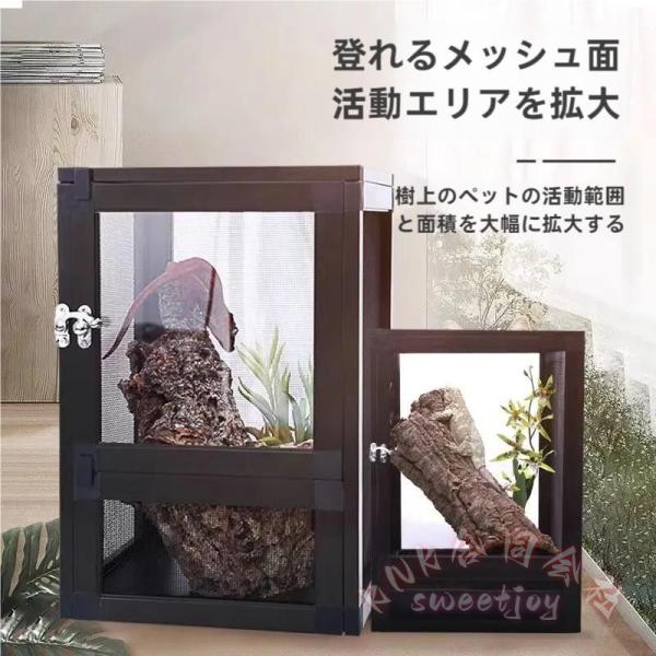 ??【製品サイズ】ペットボックスのサイズ：20x20x30 CM、32x32x46 CM、42x42x66 CM、45x45x80 CM、50x50x100 CM、45x45x60 CMと60x60x120 CM（このサイズは黒のみ）。 2...