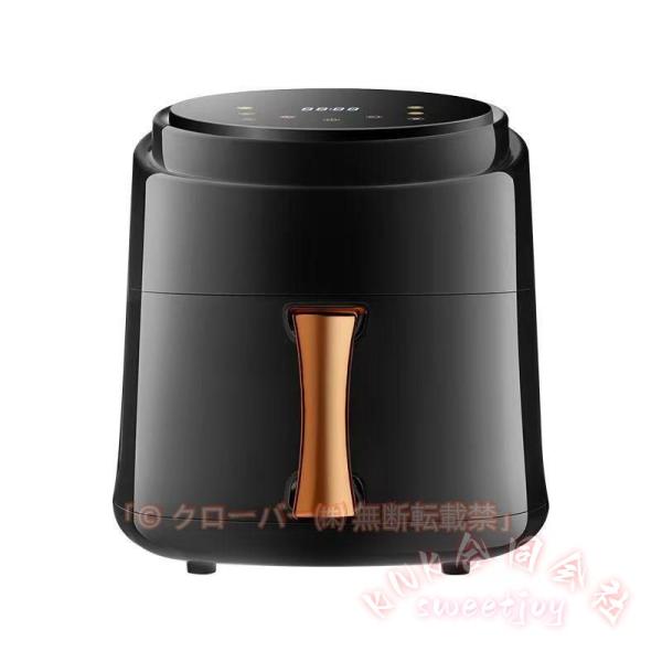 【1台6役】調理の幅が広がるエアフライヤーはフライヤー、オーブン、レンジ、トースター、フードドライヤー、解凍機など6種以上の家電機能を統合し、多様なニーズに応えます。【油分を約90%カット】食べ物に含まれる脂と水分を利用して調理するため、油...