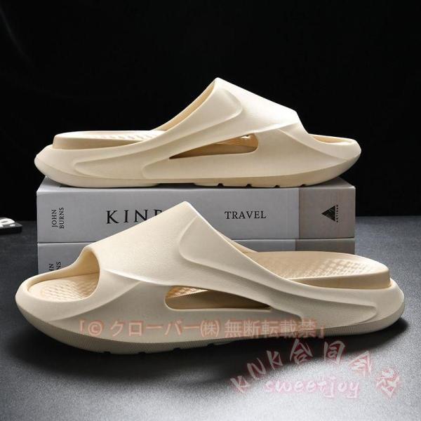 検索キーワード：ウォーターシューズ 軽量 ぷにぷに感がクセになる 厚底EVAスリッパ 軽量EVA素材 滑り止め 静音 高い弾力性EVA素材 ふわふわ 疲れにくい グリップ力のあるソール パタパタしない静音設計 洗える 衛生的 ベージュ ブラ...