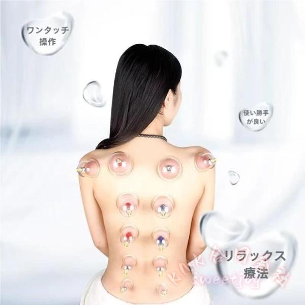 商品情報古来よりの吸玉健康法を自宅で簡単にできるカッピングセットになります。ツボにあたる部分に吸い付けて剥がすことにより使用します。吸い玉によるカッピングと同時にツボを刺激する磁気棒が付属します。皮膚病，血管病，お肌が弱い部分等のある時は使...