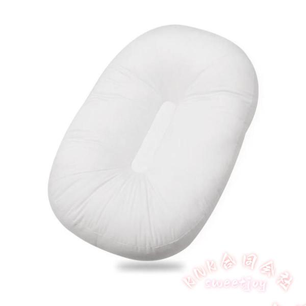 サイズ：約 幅50×長さ80cm高さ(高い部分）：頭頂部分 約20cm、：足先部分 約15cm重　さ：約 1000?1300g程度お子様の成長には個人差がありますが、使用期間は1歳頃までが目安です。推奨使用期間は、寝返りをする頃まで（生後4...