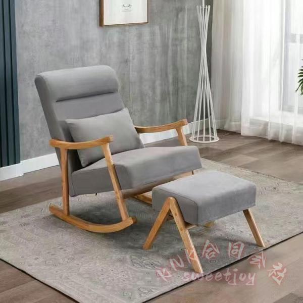 【人間工学に基づいたデザイン】人間工学に基づいたロッキングチェアは、湾曲したアームレストを備えた、手をリラックスさせ、背もたれの角度は102°なので、長時間座っても疲れません。人気を保ち続けているシンプルで飽きのこないデザイン。ヘッドレスト...