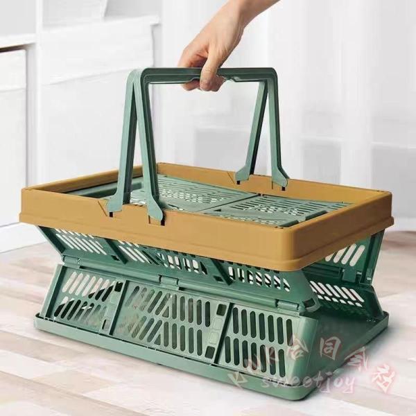 折り畳み式のピクニックバスケット。買い物カゴとしてのご利用やキャンプ用品の収納・持ち運び等色々な場面で大活躍です♪ぴったり重なるので積み重ねて収納もできます◎サイズについて画像をご参照ください。素材についてＰＰカラーについて生産ロットにより...