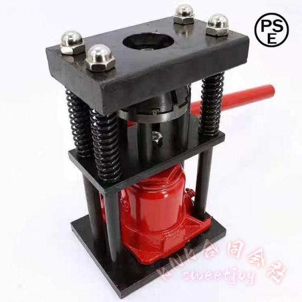 手動油圧パイプ圧着機圧力パイプ圧着装置農業用スプレーポンプ高圧ホース油圧ツール 圧着ペンチ-小さい6歯